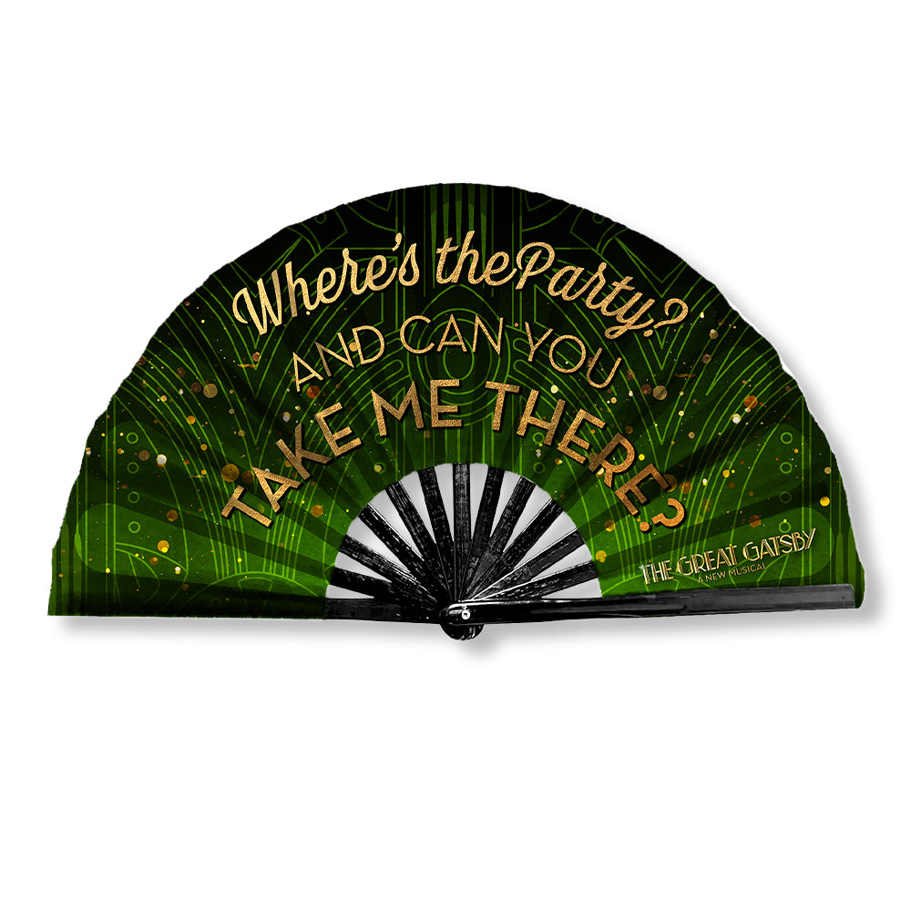 The Great Gatsby Party Fan – Araca Event Merch